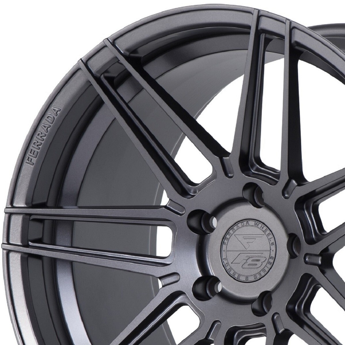 4 New 20" FERRADA F8 FR6 20x10.5 /12 GRAPHITE / GUNMETAL CONCAVE WHEELS ...