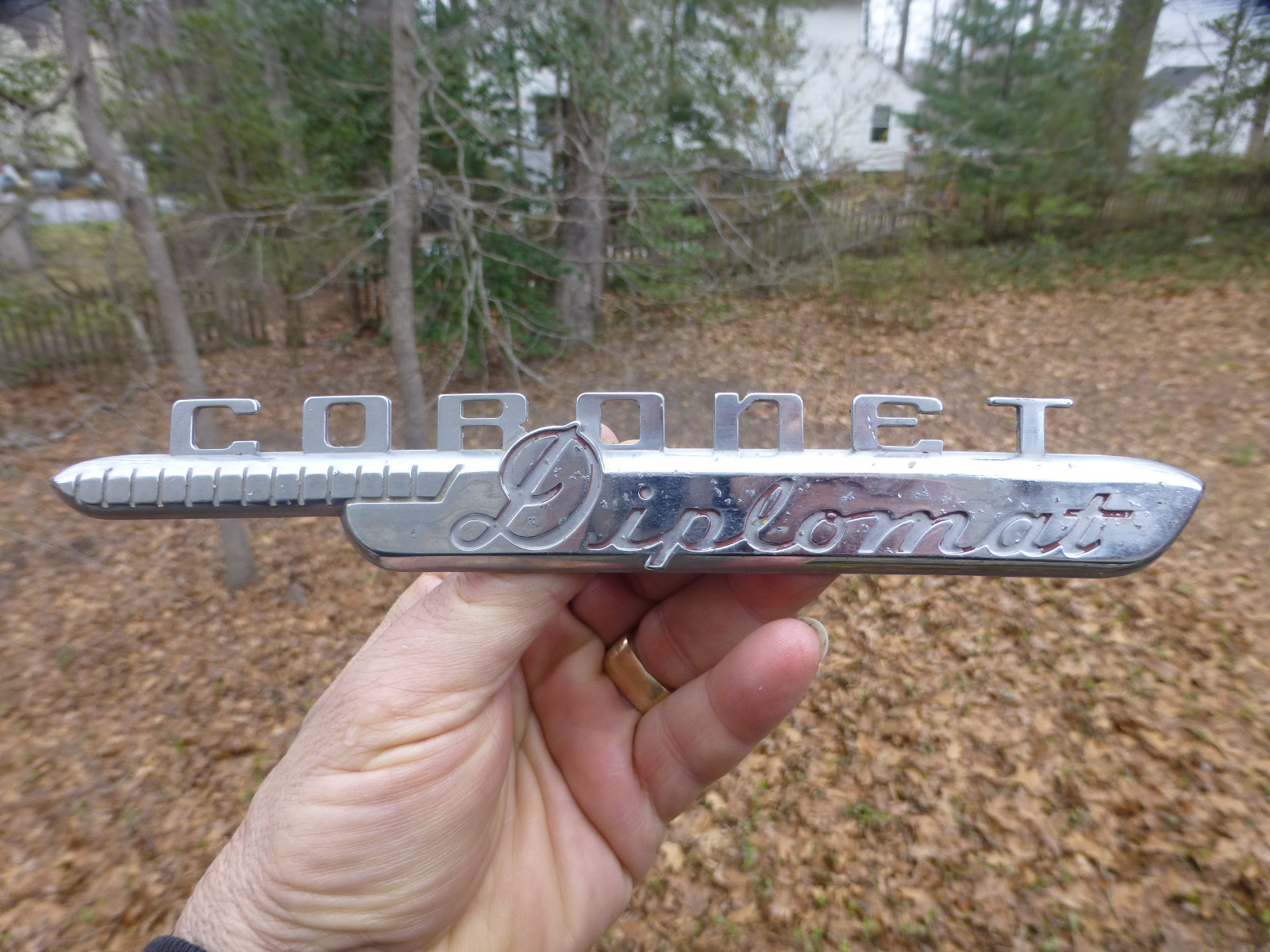 1950 1951 1952 Dodge Coronet Diplomat fender emblem badge ornament ...
