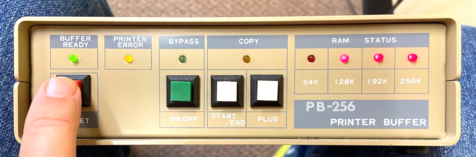 VINTAGE PB-256 PRINTER BUFFER | eBay