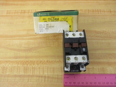 Moeller DIL0AM Starter DIL-0-AM 230V 50Hz; 240V 60Hz Coil | eBay