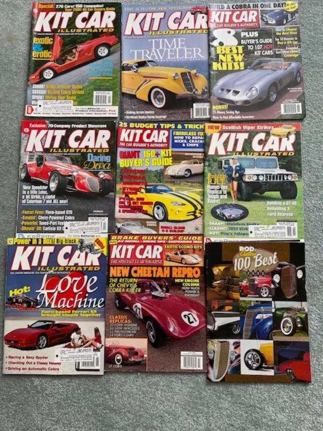 Vintage KIT CAR Magazines Lot of 8 | eBay