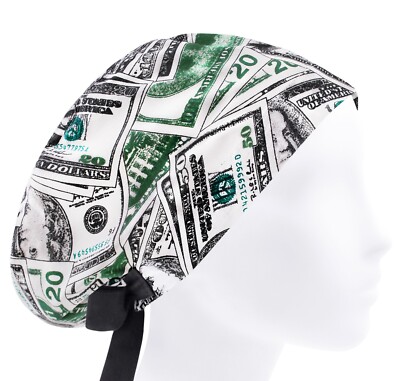 Surgical scrub hat, scrub caps money, banknotes scrub hats, scrub cap ...
