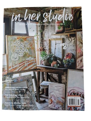 New IN HER STUDIO MAGAZINE Aug Sept Oct 2024 Creative Women | eBay