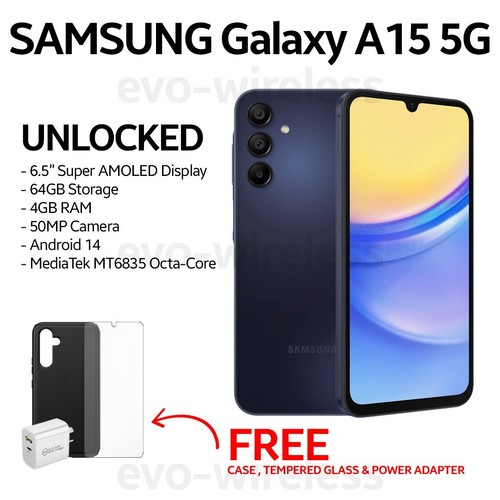 Samsung Galaxy A15 5G - Unlocked - Android 15 | eBay