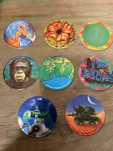Krome Kaps Pogs (set of 8 - 1993) | eBay