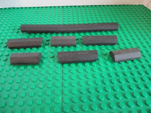 LEGO BLACK TECHNIC BATMAN HARBOR RUBBER BUMPER PARTS 2X4 2X6 2X18 | eBay