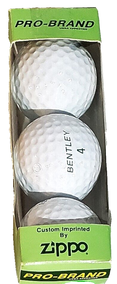 Zippo imprinted golf balls by Pro Brand GHK with Zippo logo in box | eBay
