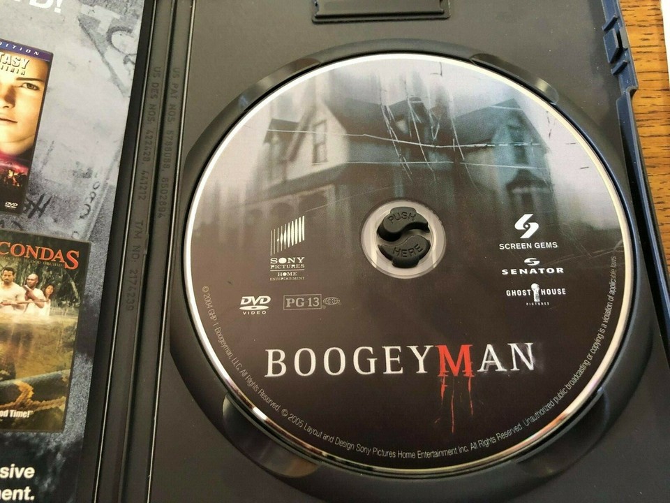 The BOOGEYMAN ~ (DVD, 2005, Special Edition) 43396012691| eBay