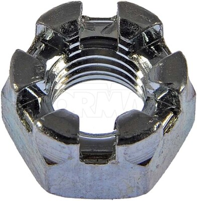 Hex Nut-Castellated-Thread Size 5/16-24, Height 1/2 In. | eBay
