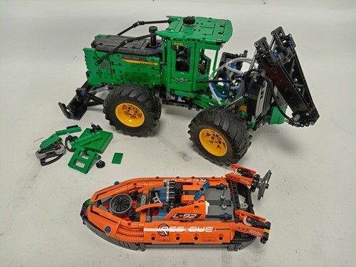 LEGO Technic John Deere 948L-II Tractor And Rescue Boat 42120 ...