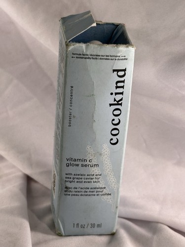 Cocokind Vitamin C GLOW SERUM 1oz / 30mL Bright & Even Skin Tone Broken ...