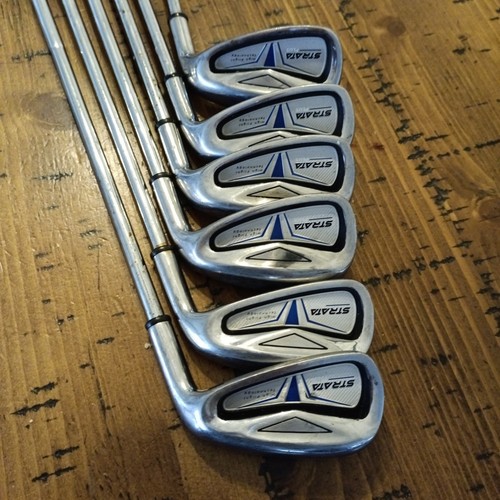 Strata Plus Iron Set 6-PW SW Steel Shafts High Flight Technology Mens ...