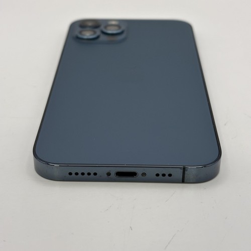 Apple iPhone 12 Pro Pacific Blue 256GB Unlocked - Very Good w/ Bad Face ...