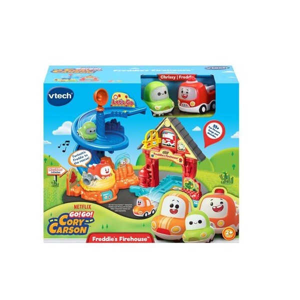 VTech 80-524000 Go! Go! Cory Carson Freddie's Firehouse Learning Toy ...