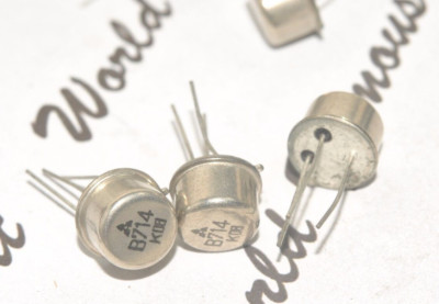 1pcs - Matushita 2SB714 Transistor PNP 6W 20V 2A TO39, B714 "Genuine ...