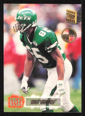 1994 Topps Stadium Club ROB MOORE Members Only card NEW YORK JETS #532 ...