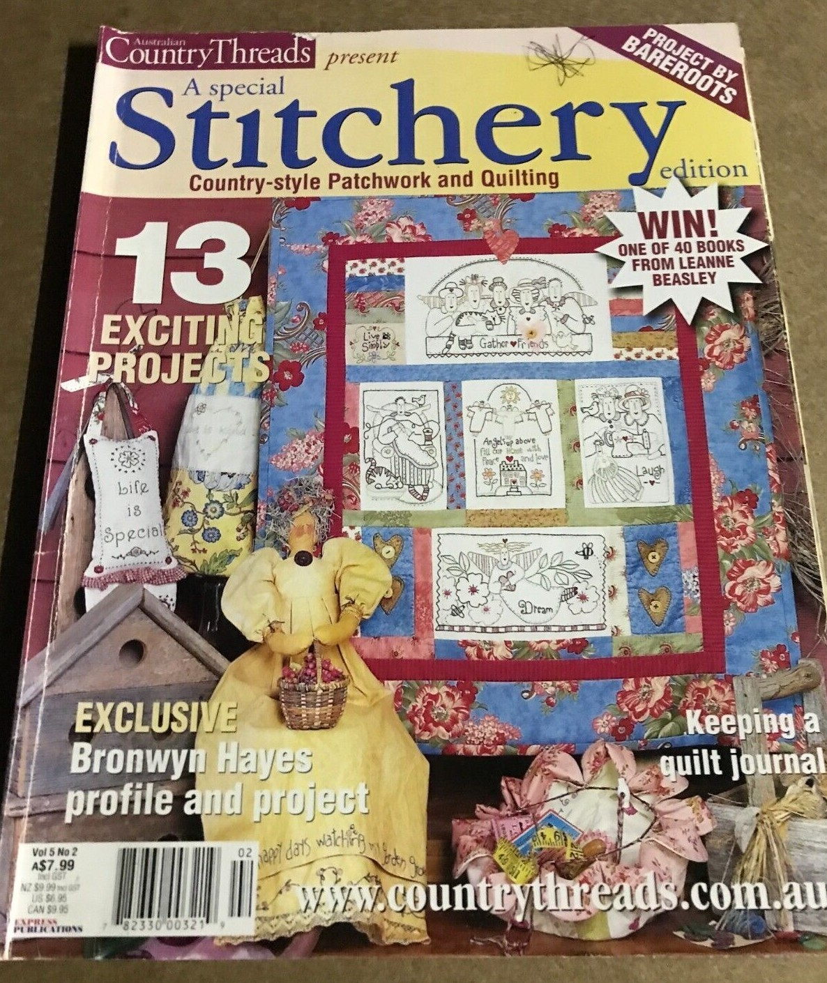 Australian Country Threads Magazine - Vol.5 No.2, A Special Stitchery ...
