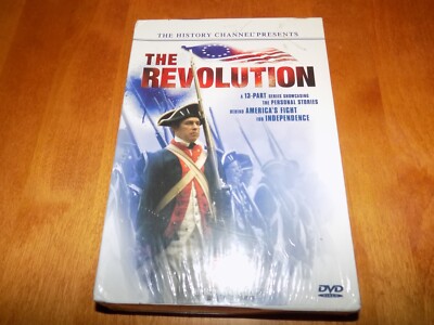 THE REVOLUTION HISTORY CHANNEL 4 Disc America Revolutionary War RARE ...
