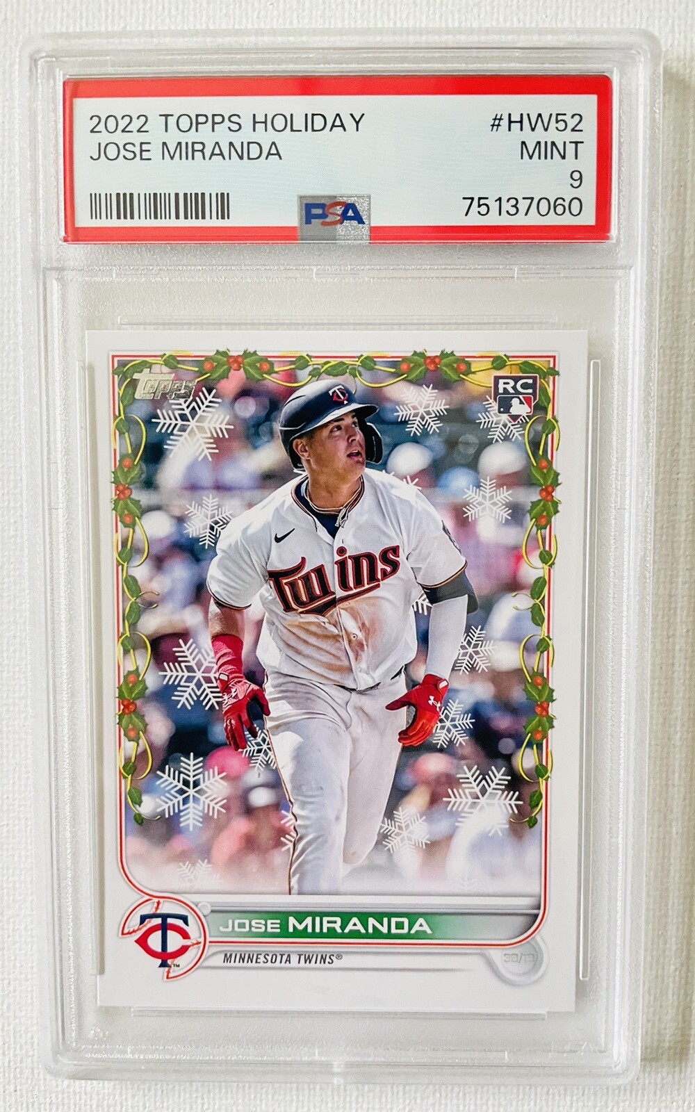 2022 Topps Holiday - Jose Miranda #HW52 (RC) for sale online | eBay