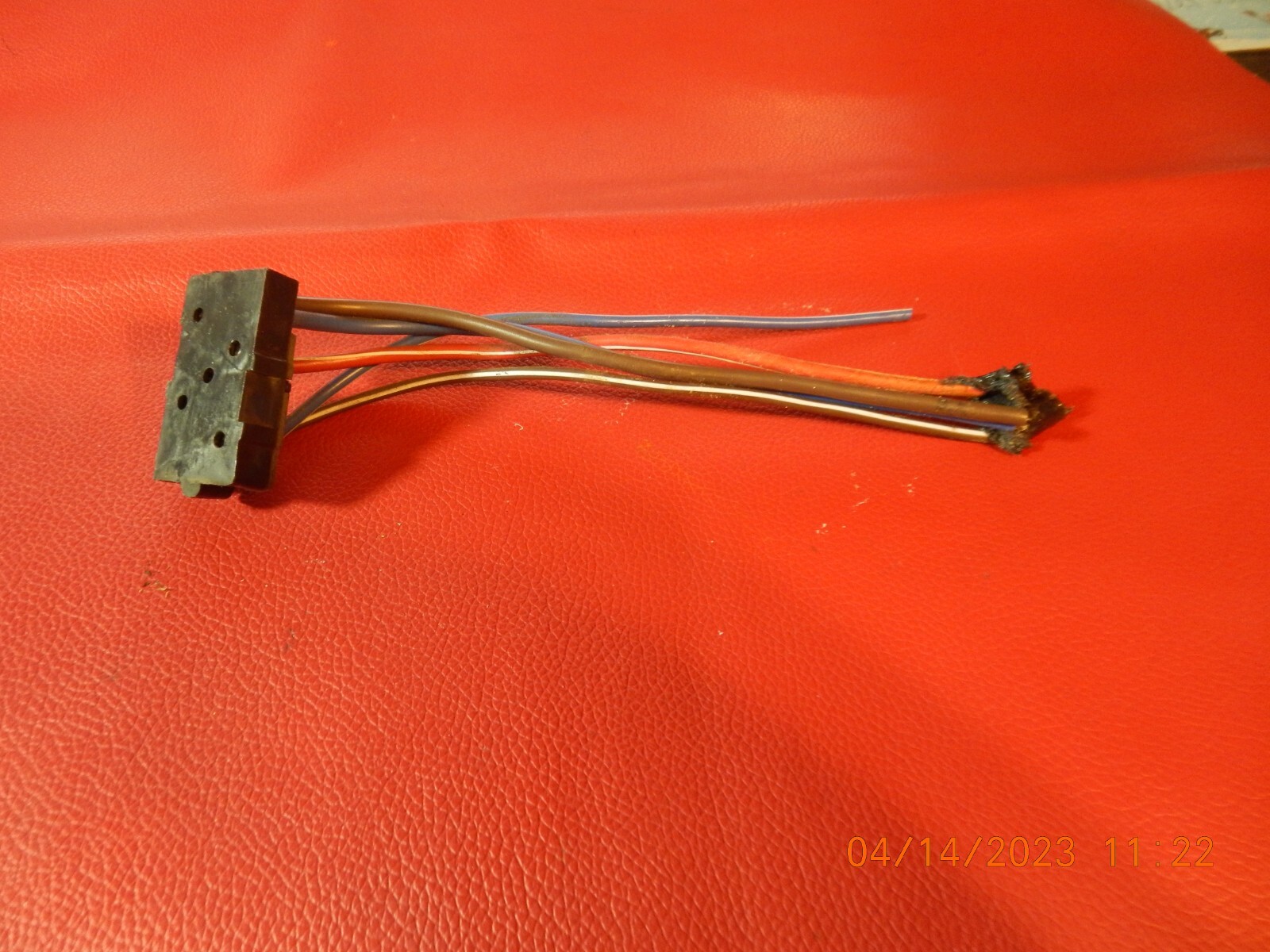 70S GM CADILLAC CHEVY BUICK OLDS POWER WINDOW SWITCH PIGTAIL CONNECTOR ...