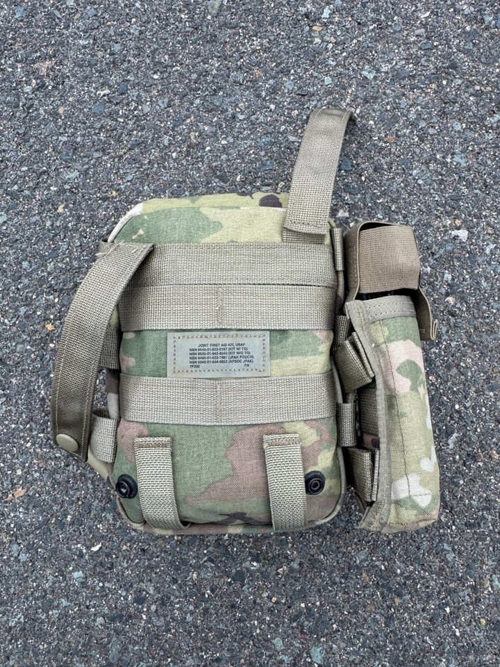 USAF Molle JFAK Joint First Aid Kit Muticam IFAK w/ TQ & Medical ...