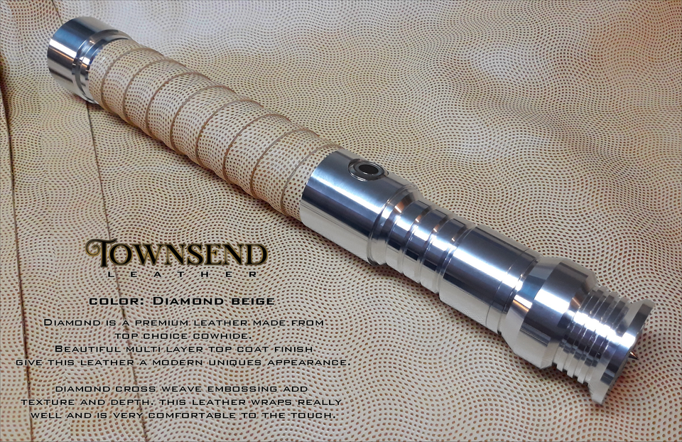 LEATHER WRAPS GENUINE COWHIDE 4FT. LIGHT SABER HILT WRAP, AXE, KNIFE ...