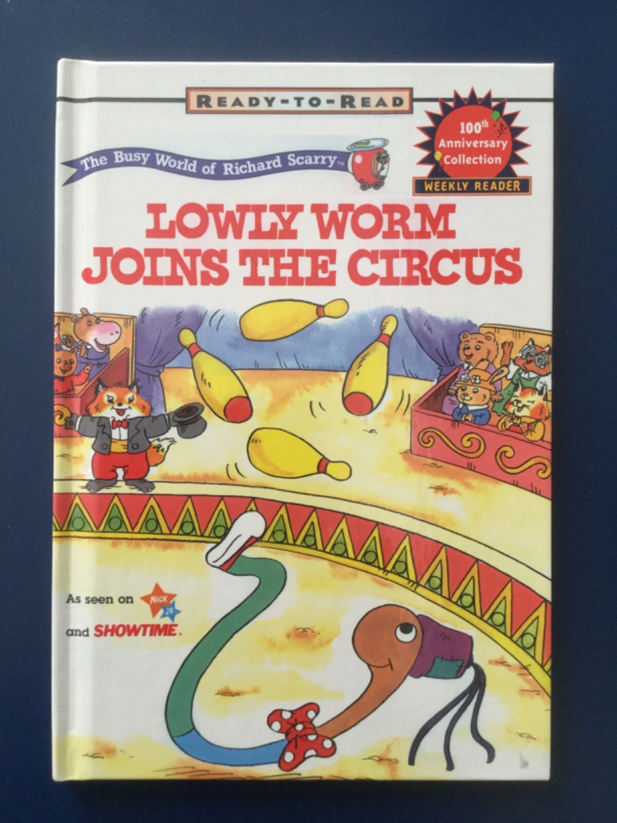 Ready to Read,Lowly Worm Joins the Circus,Richard Scarry,100th Ann ...