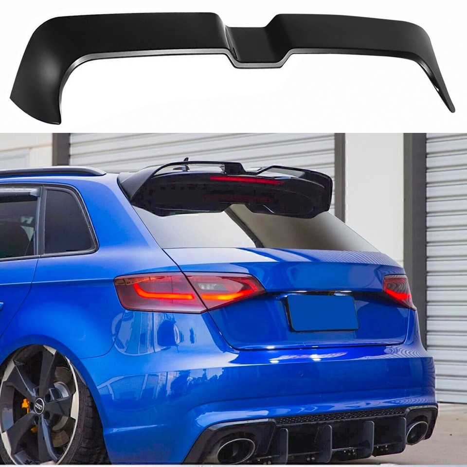 REAR BOOT ROOF SPOILER LIP OETTINGER STYLE FOR AUDI A3 S3 RS3 8V ...