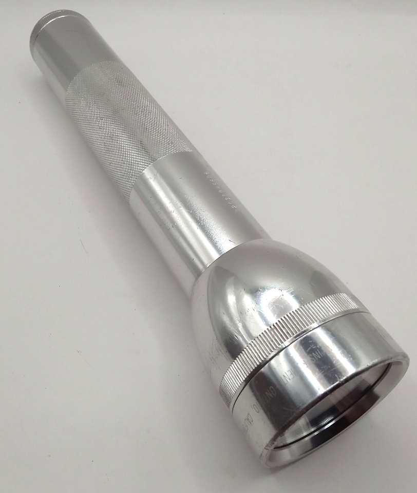 Large MAG-LITE Torch Light Silver 26cm | eBay UK