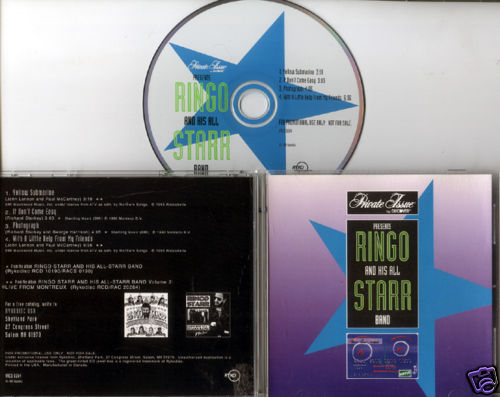 BEATLES Private Issue RINGO STARR All-Starr Band PROMO CD 4 Track SAMPLER Nice | eBay