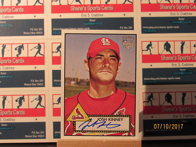 2006 Topps 52 Signatures # JK Josh Kinney J | eBay