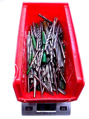 10+ LBS Assorted Boeing Aircraft Chucking Reamers Aircraft Tool Made in ...