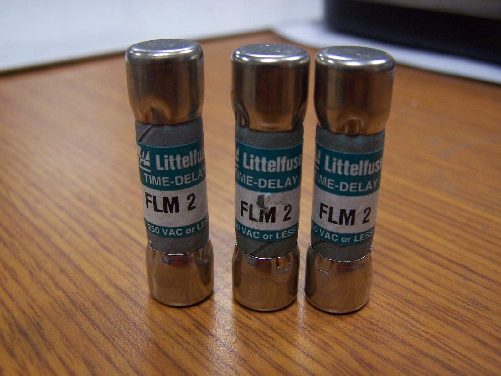 👀 3) NEW LITTELFUSE 2A TIME DELAY FUSE 250 VAC FLM2 LOT OF 3 | eBay