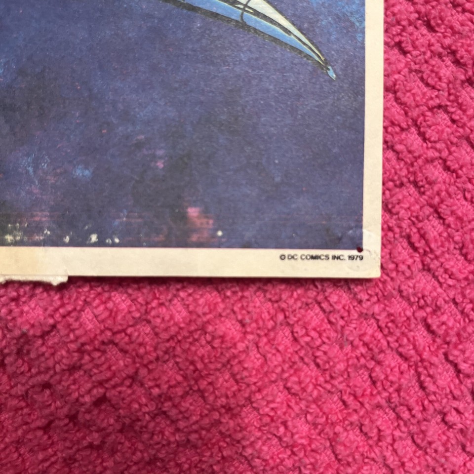 1979 Original Vintage Wonder Woman Poster DC Comics BRIGHT COLORS See ...
