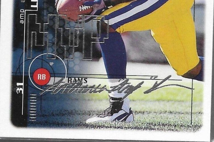 1999 Upper Deck MVP Silver Script Amp Lee 157 St Louis Rams Football | eBay