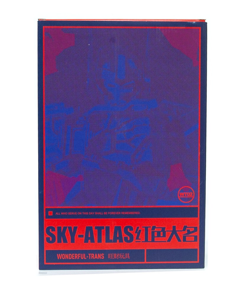 Wonderful-Trans WT-02 WT02 Sky Atlas Commander OP. Prime IDW Action ...
