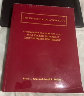 The Reid Technique: Investigator Anthology Interviews Interrogation | eBay