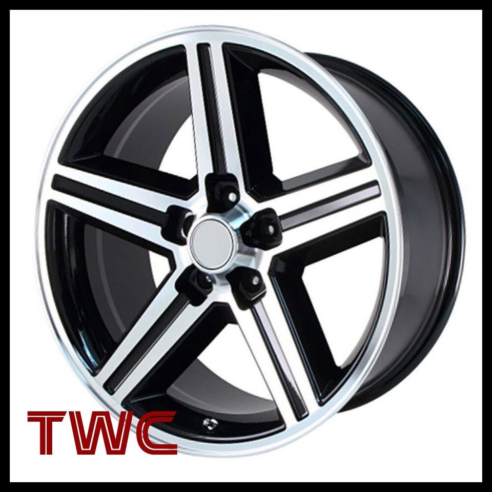 "(4) 16"" IROC Black Machined Wheels 5x4.75"" 4.5"" BS FOR FIREBIRD ...
