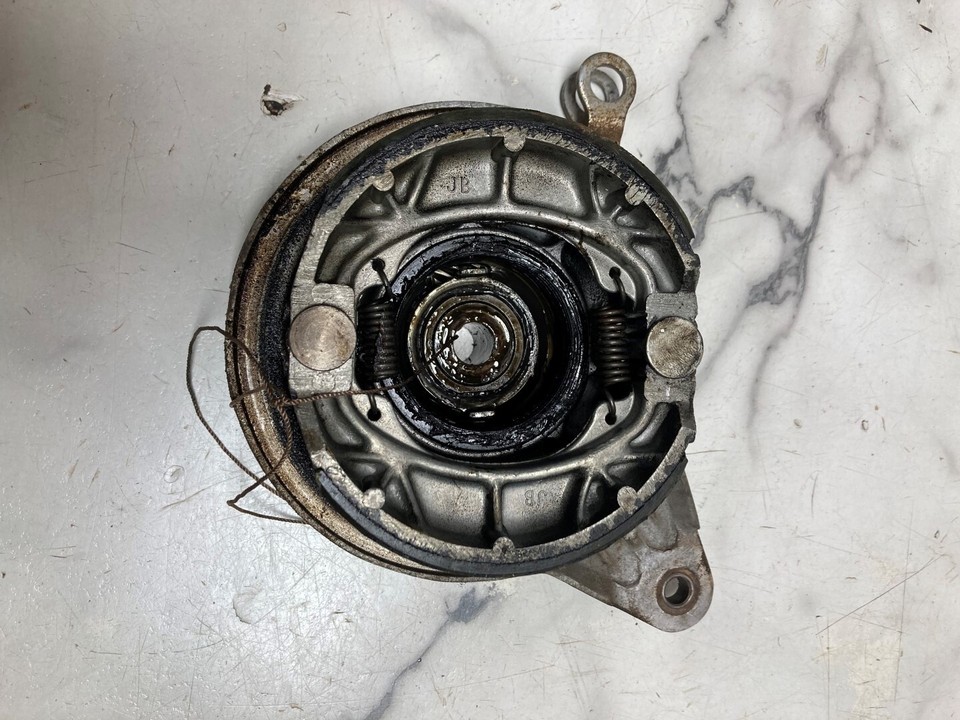 66 67 68 Honda CT90 CT Trail 90 front brake hub drum plate | eBay