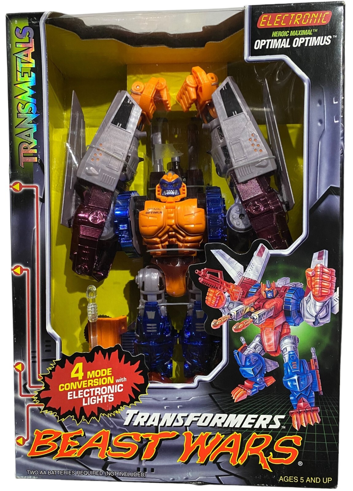 Transformers Beast Wars Transmetals Optimal Optimus Vtg 1998 Action ...