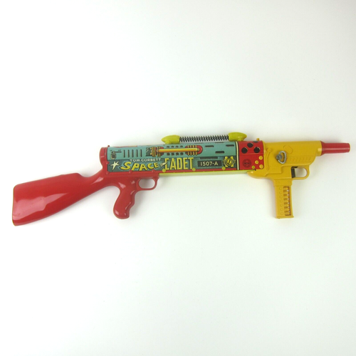 Vintage Tom Corbett Space Cadet Toy Submachine Gun Rifle Louis Marx ...