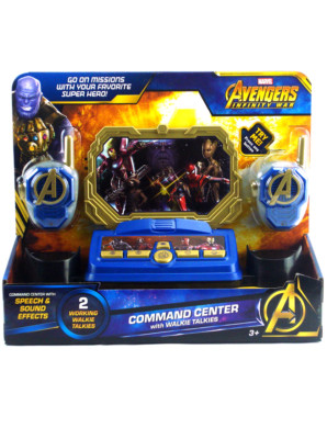 Avengers Infinity War Mission Command Center Walkie Talkies 2-Way ...
