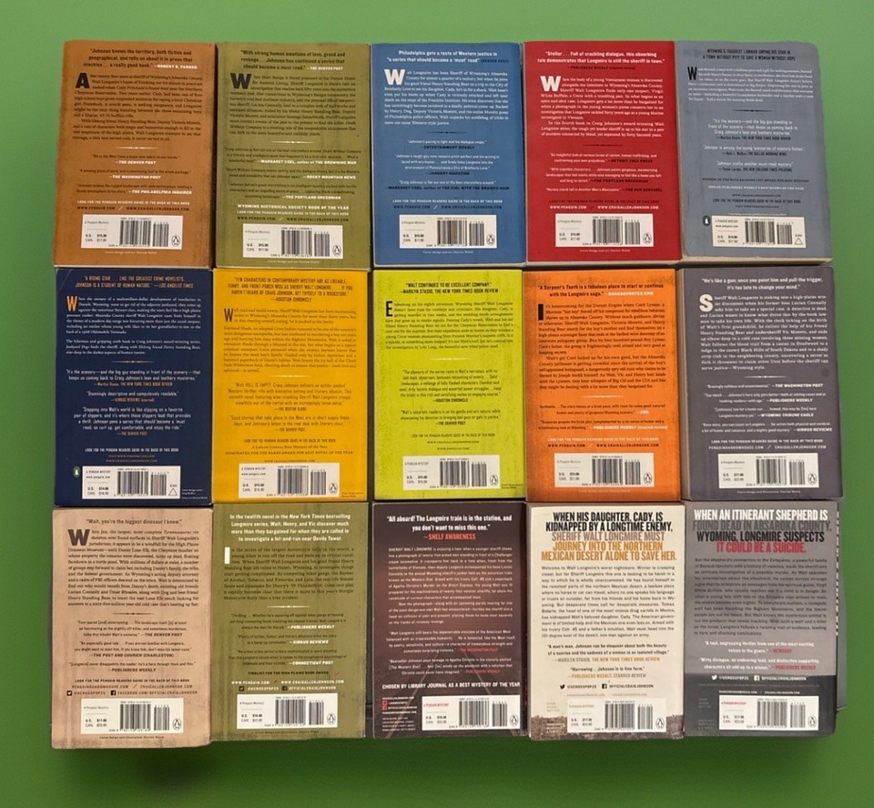 Walter Longmire Mystery Series: Books #1-15 by Craig Johnson (Paperback ...