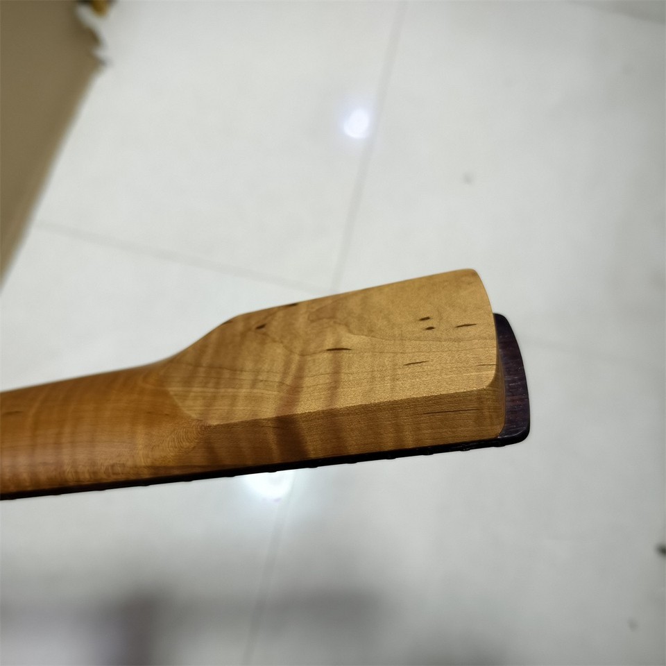 Big head 24 inch 22 Frets Roasted Flame Maple Electric guitar Neck Rosewood | eBay