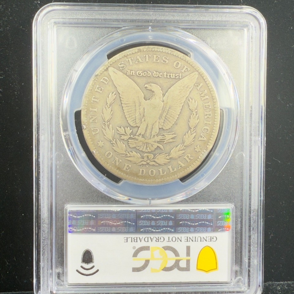 1895 S $1 SILVER MORGAN DOLLAR Key Date, PCGS GENUINE VG DETAIL NO ...