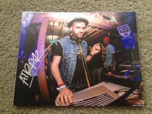 A-Trak Autographed 8x10 Photo DJ EDM Duck Sauce Alain Macklovitch DUB ...