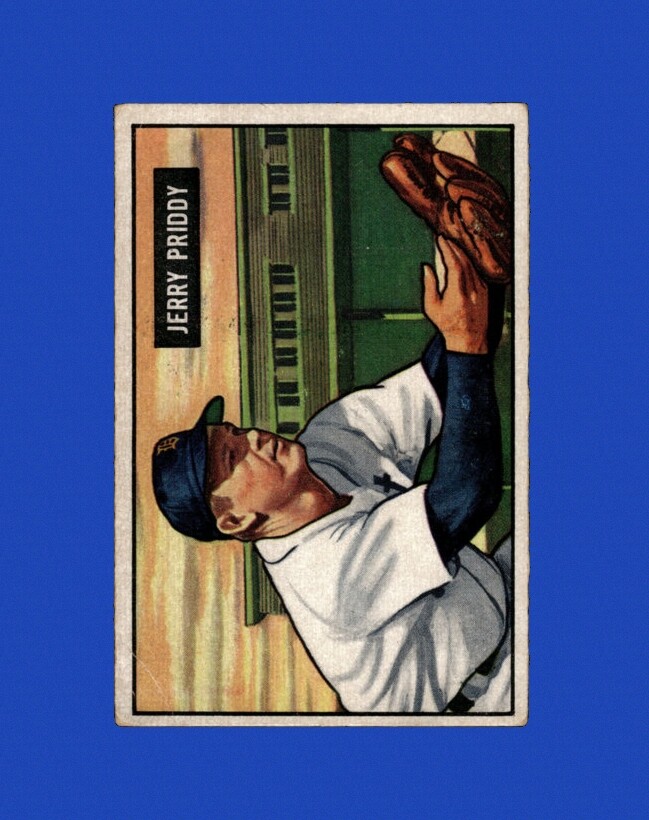 1951 Bowman Set-Break # 71 Jerry Priddy VG-VGEX *GMCARDS* | eBay