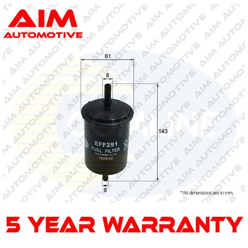 Fuel Filter AIM Fits Renault Clio 1990- Megane 1996- Scenic 1999- | eBay