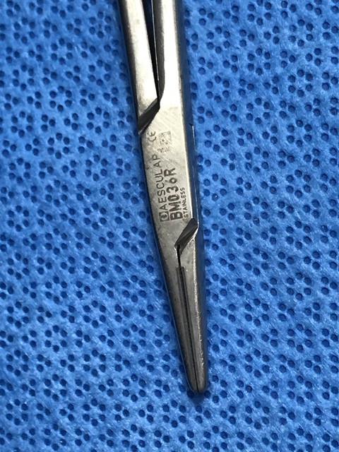 Aesculap BM036R Durogrip Needle Holder 230mm Very Delicate for sale ...