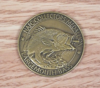 NAFC Collectors Large Mouth Bass Collectors Series 1 Medallion / Coin ...